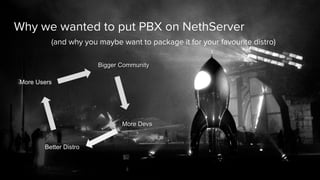 PBX on a non-specialized distro | PPT