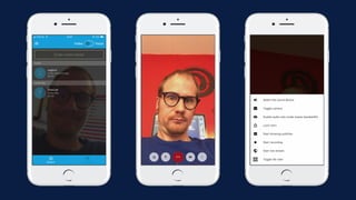 Going Mobile with React Native and WebRTC | PPT