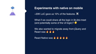 Going Mobile with React Native and WebRTC | PPT
