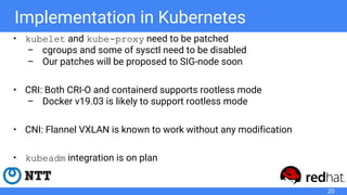 Rootless Kubernetes | PPT