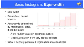 Improved histograms in MariaDB 10.8 | PPT