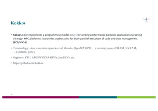 Utilizing AMD GPUs: Tuning, programming models, and roadmap | PPT