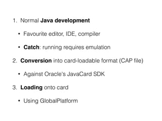 JavaCard development Quickstart | PPT