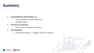 FOSDEM MySQL and Friends Devroom | PPT