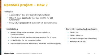 The future of RISC-V Supervisor Binary Interface(SBI) | PDF