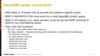 The future of RISC-V Supervisor Binary Interface(SBI) | PDF