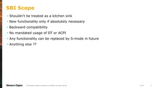The future of RISC-V Supervisor Binary Interface(SBI) | PDF