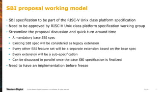 The future of RISC-V Supervisor Binary Interface(SBI) | PDF