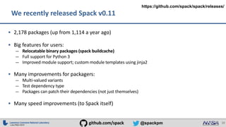 Binary Packaging for HPC with Spack | PDF | Programming Languages | Computing