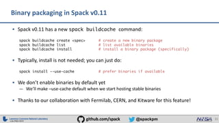 Binary Packaging for HPC with Spack | PDF | Programming Languages | Computing