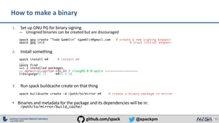 Binary Packaging for HPC with Spack | PDF | Programming Languages | Computing