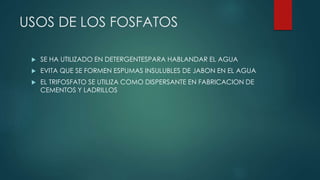 Fosfatos | PPTX