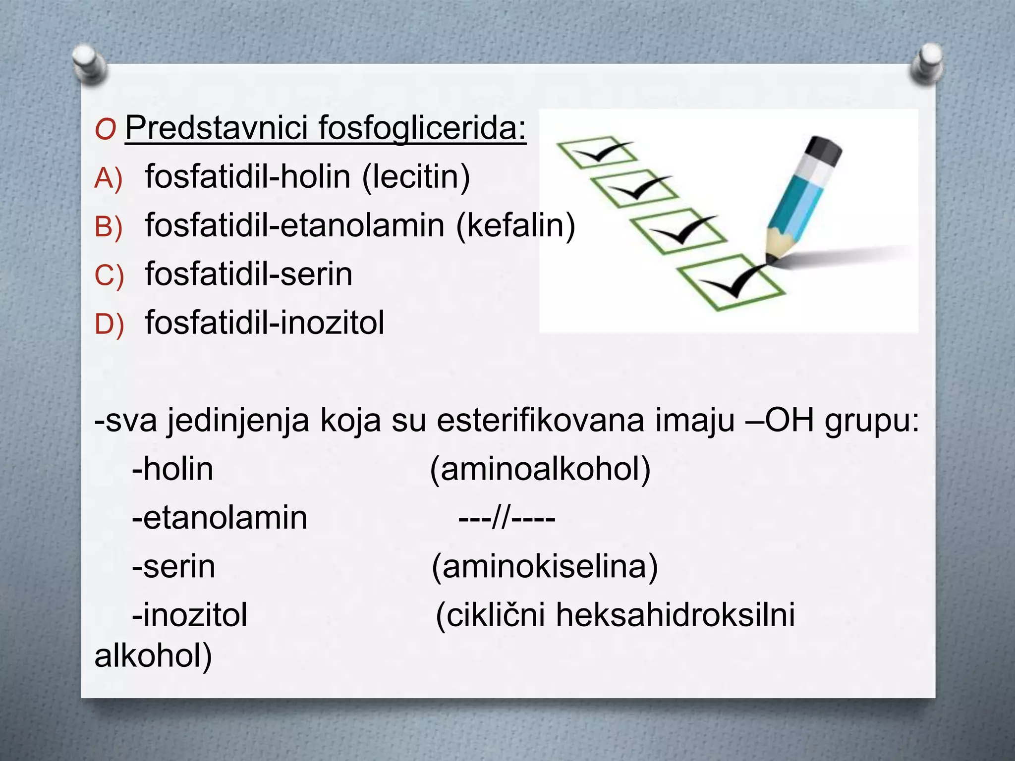 Fosfolipidi | PPTX