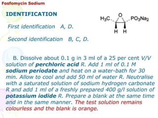 Kháng sinh Fosfomycin | PDF