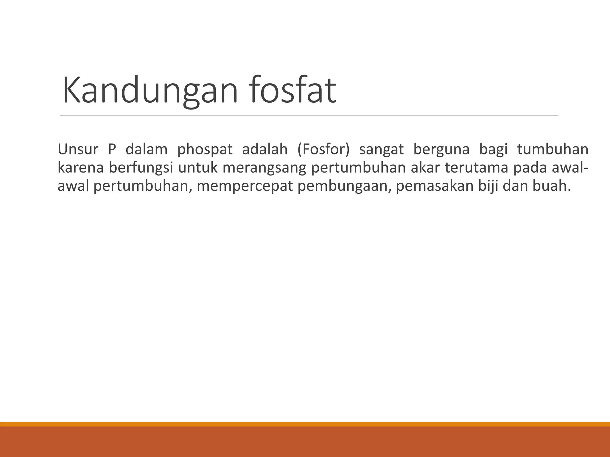 FOSFOR - BAHAN GALIAN INDUSTRI - BONITA | PPT