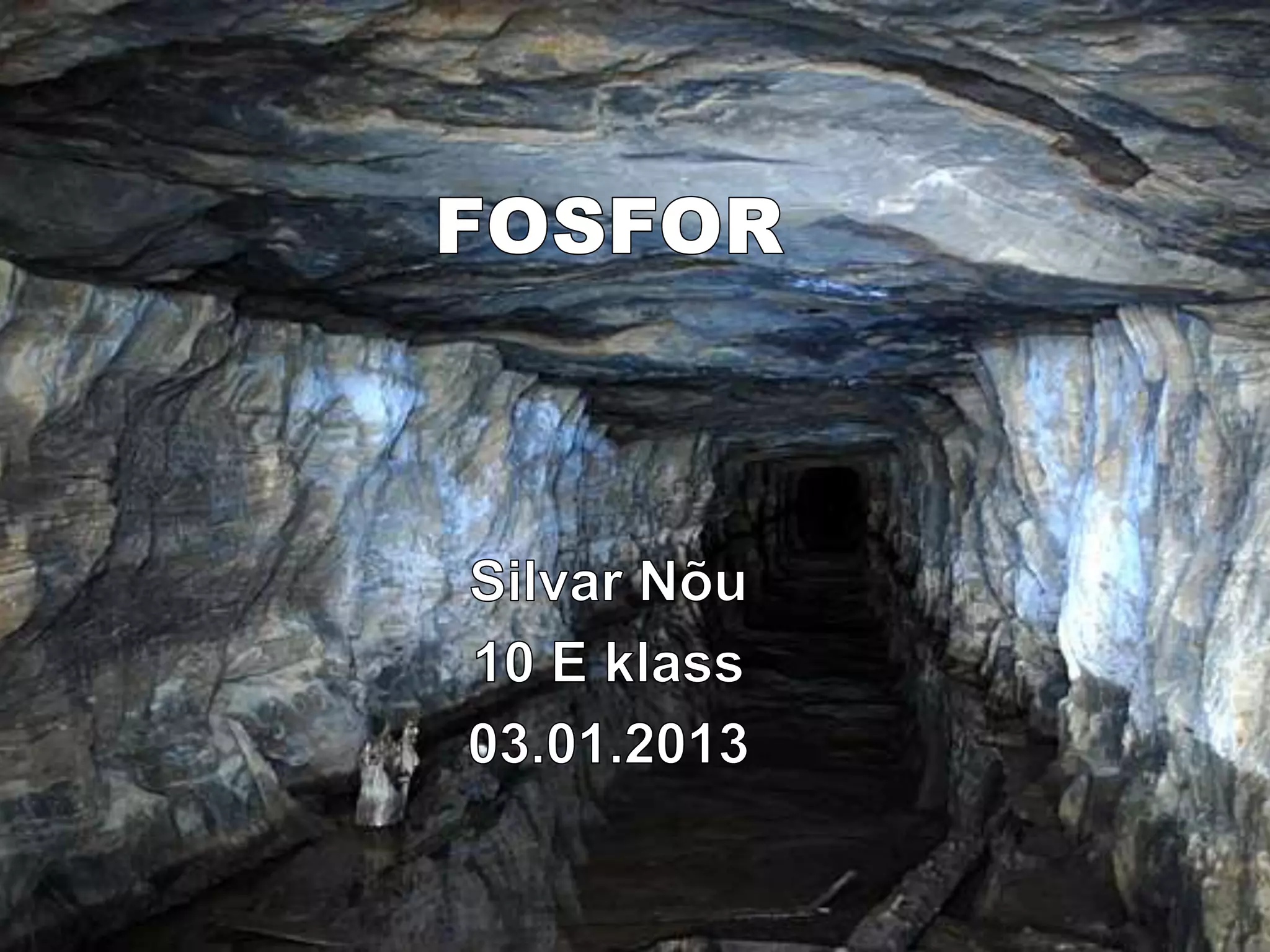 Fosfori presentatsioon | PPTX
