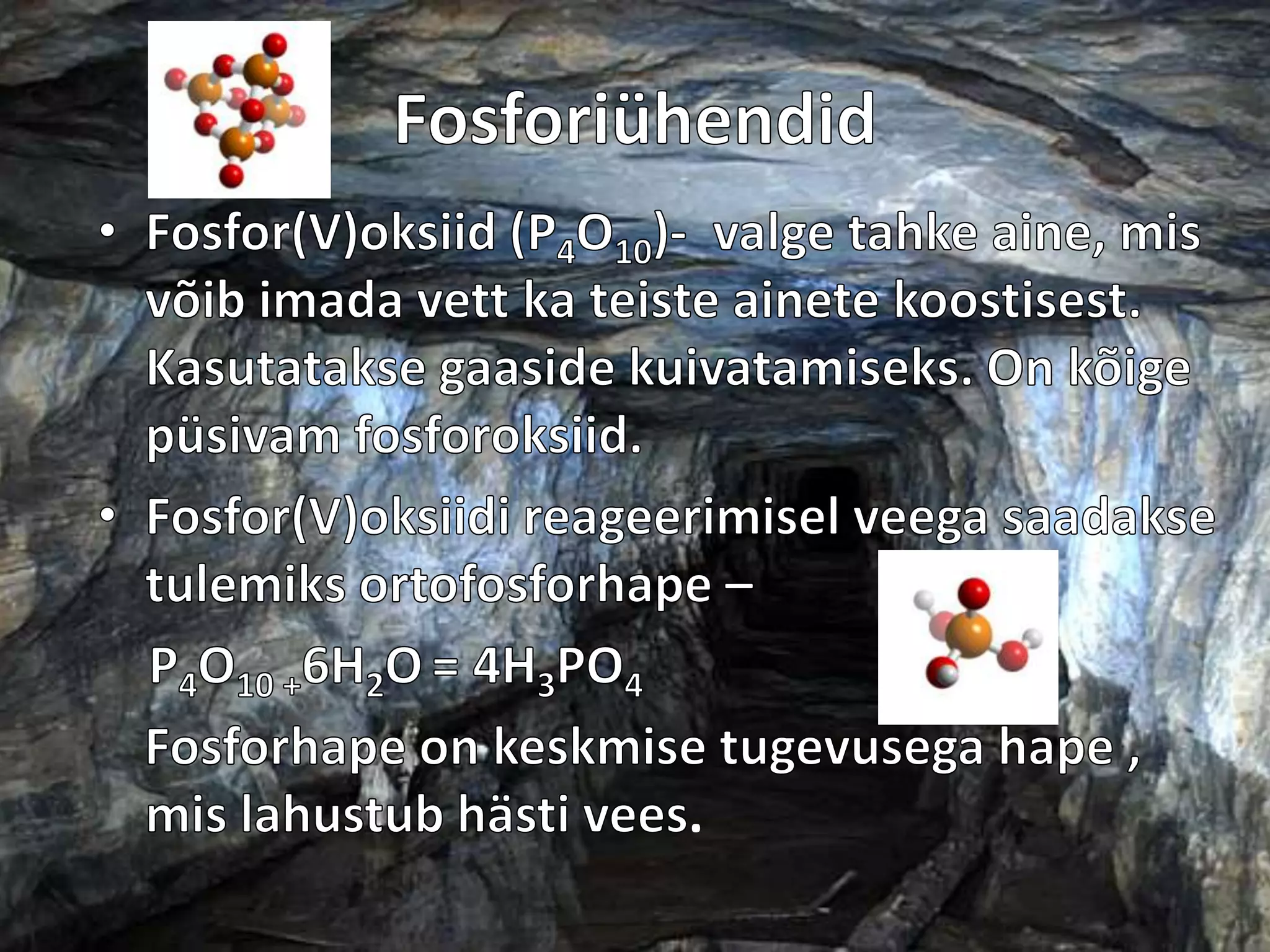 Fosfori presentatsioon | PPT