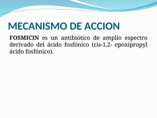 Fosmicin. Polvo para suspensión oral.ppt