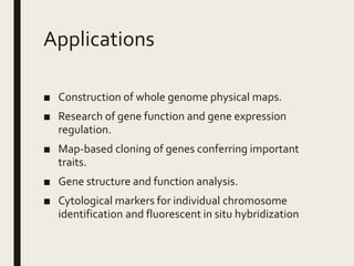 FOSMIDS AS CLONING VECTORS | PPTX