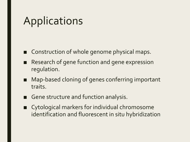 FOSMIDS AS CLONING VECTORS | PPTX | Genetics | Science