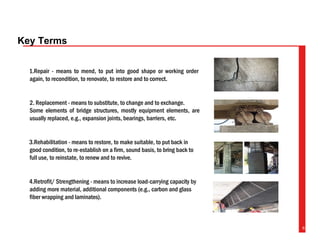Bridge repair techniques with ease of handling | PPTX