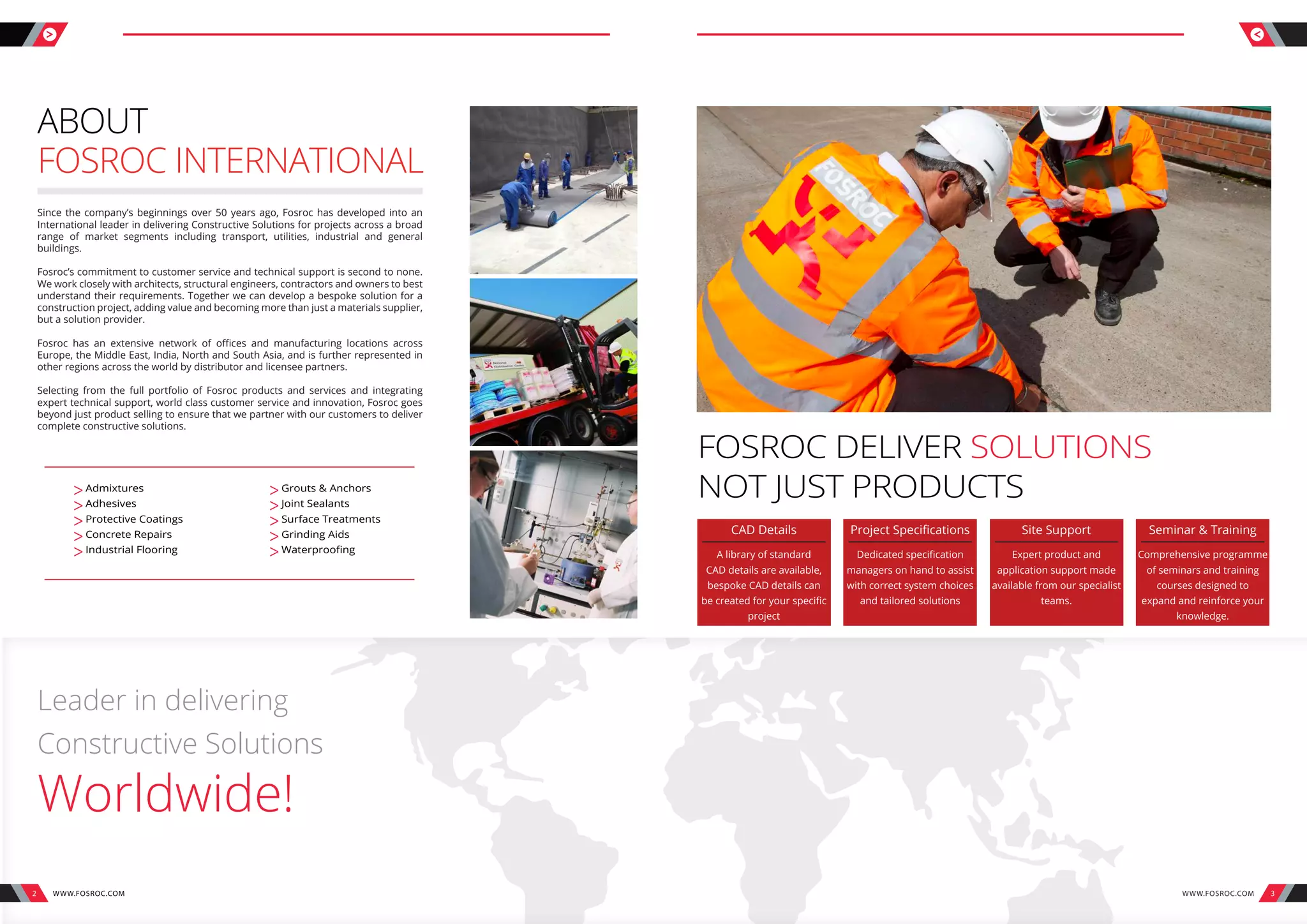 Fosroc solutions-for-waterstops-brochure(1) | PDF