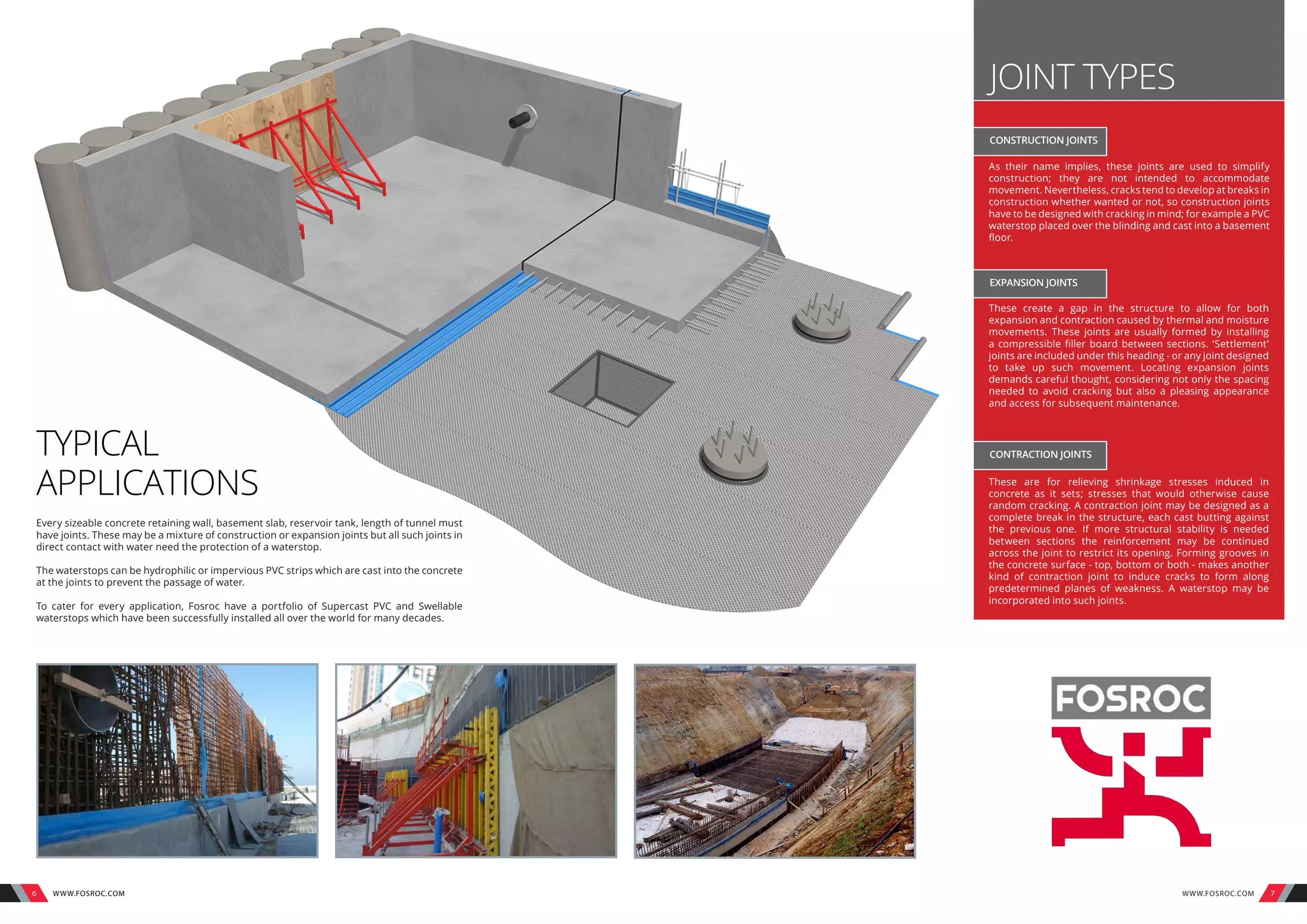 Fosroc solutions-for-waterstops-brochure(1) | PDF