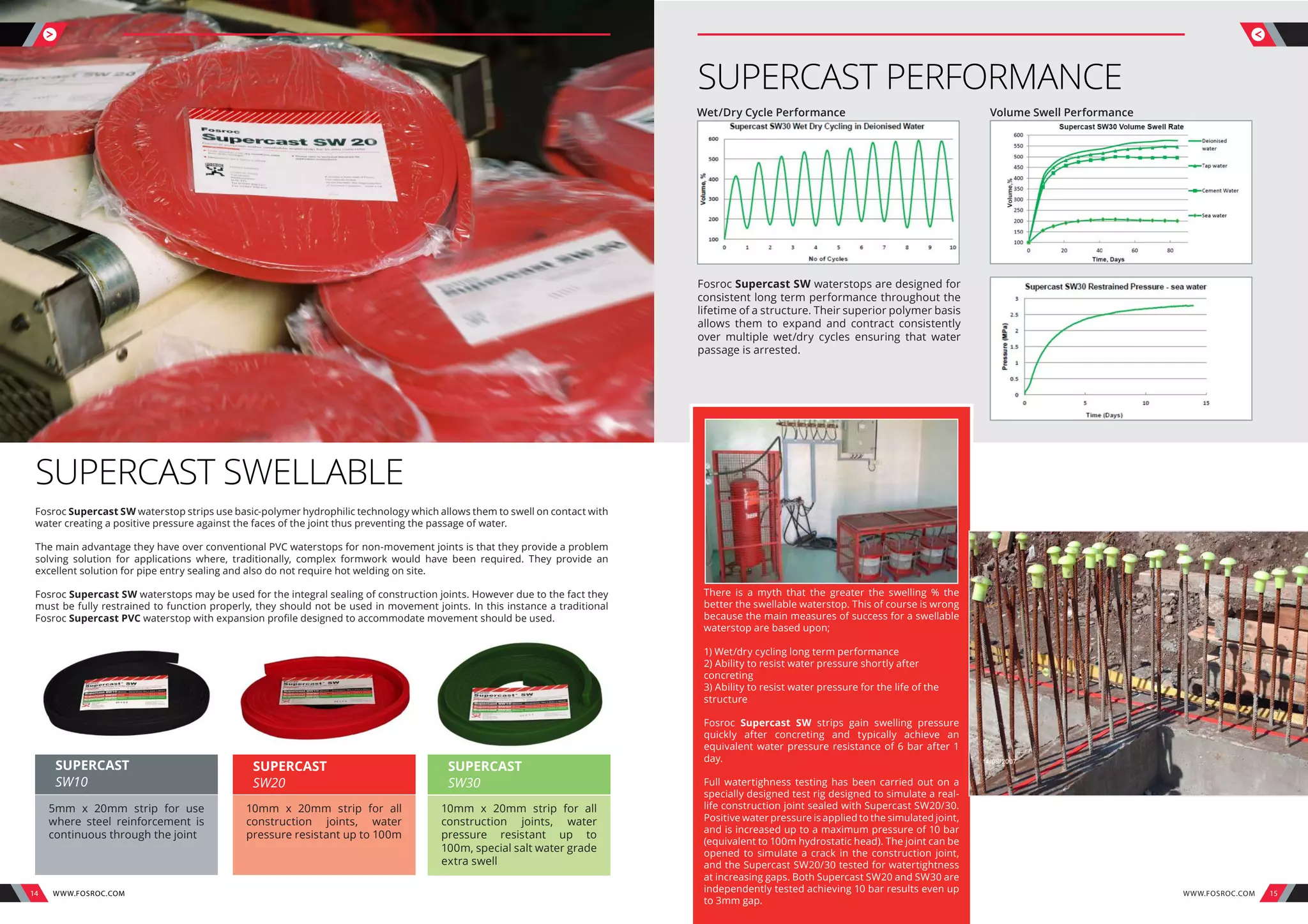 Fosroc solutions-for-waterstops-brochure(1) | PDF