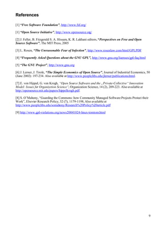 Free/Open Source Software | PDF