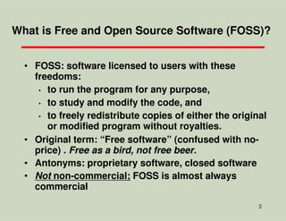 FOSS in Civil Engineering | PDF