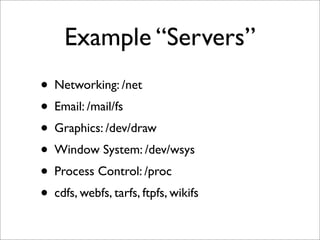 Unix++: Plan 9 from Bell Labs | PDF