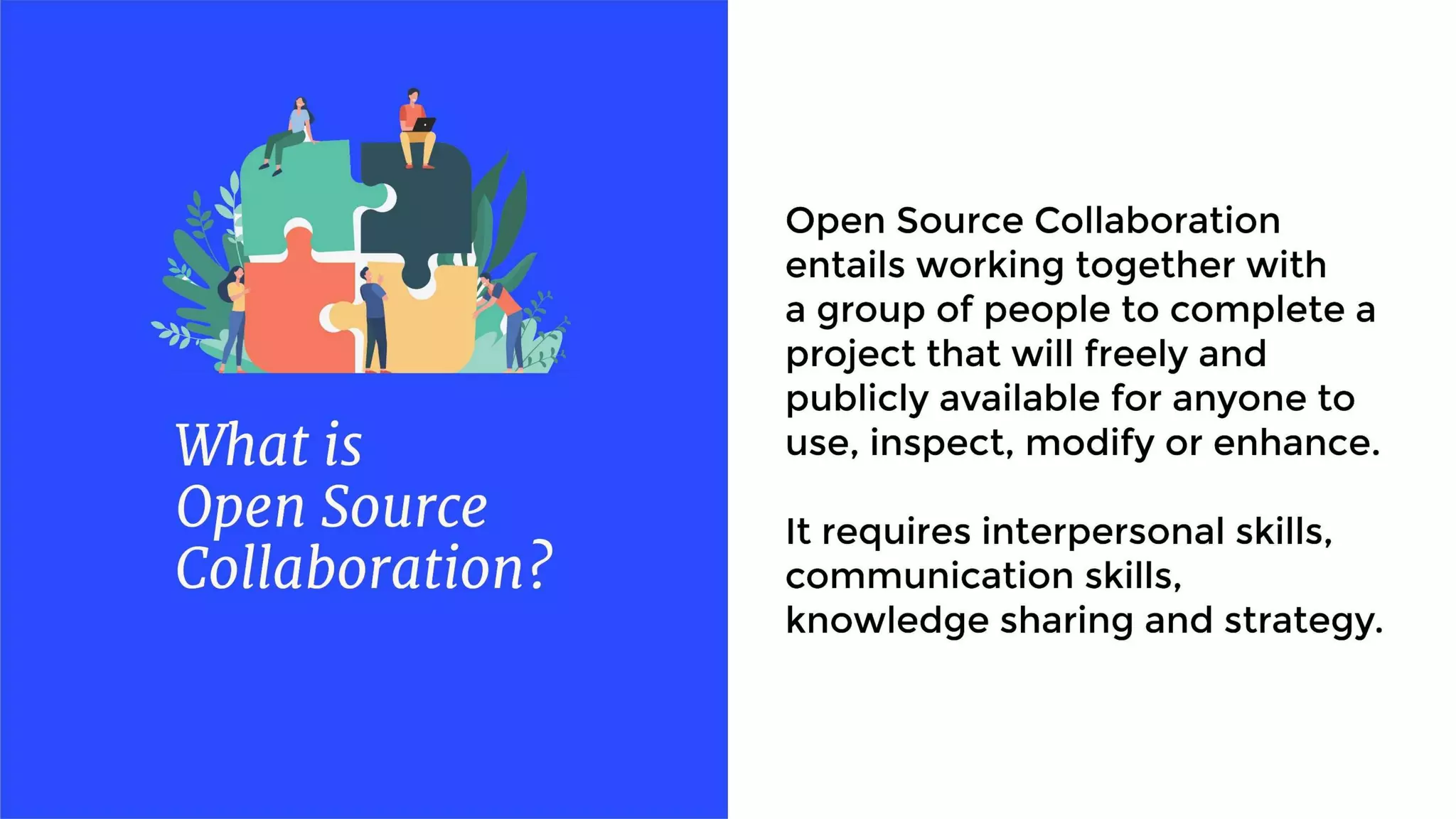How to achieve effective Open Source Collaboration | PPTX