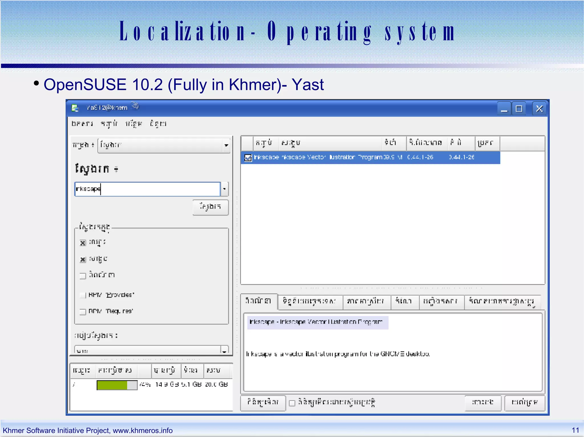 FOSS with Khmer OS | PPT