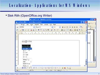FOSS with Khmer OS | PPT