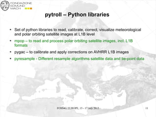An open source framework for processing daily satellite images (AVHRR) over last 28 years | PDF ...
