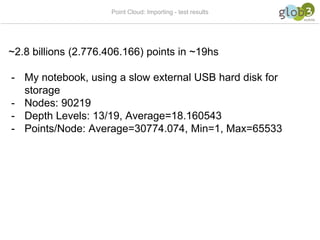 Glob3 Mobile. Point Cloud Streaming | PPT