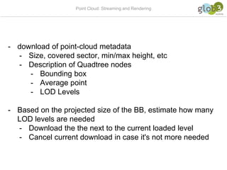 Glob3 Mobile. Point Cloud Streaming | PPT