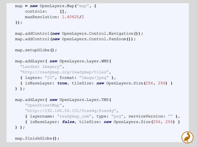 FOSS4G-NA 2012 : ReadyMap - OpenLayers in 3D | PPT