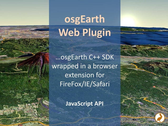 FOSS4G-NA 2012 : ReadyMap - OpenLayers in 3D | PPT