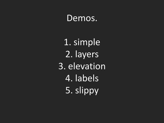 FOSS4G-NA 2012 : ReadyMap - OpenLayers in 3D | PPT