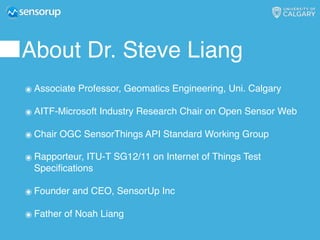 Open IoT Made Easy - Introduction to OGC SensorThings API | PPT