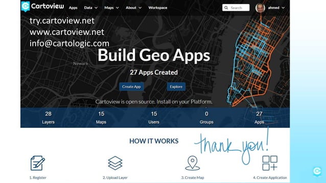 CartoView - Configure and Publish Apps for GeoNode | PPT