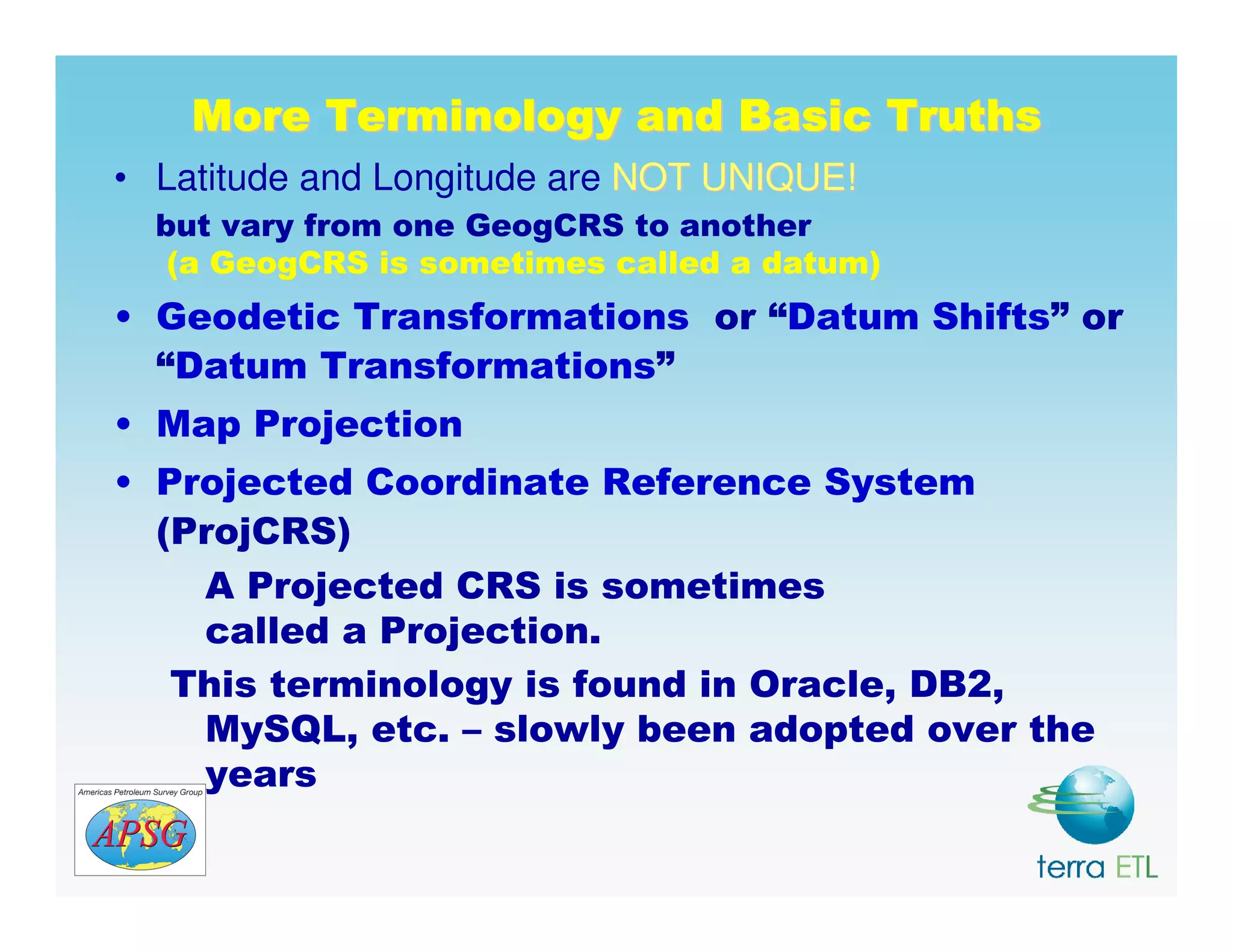 Geodesy, Map Projections - Introduction | PDF