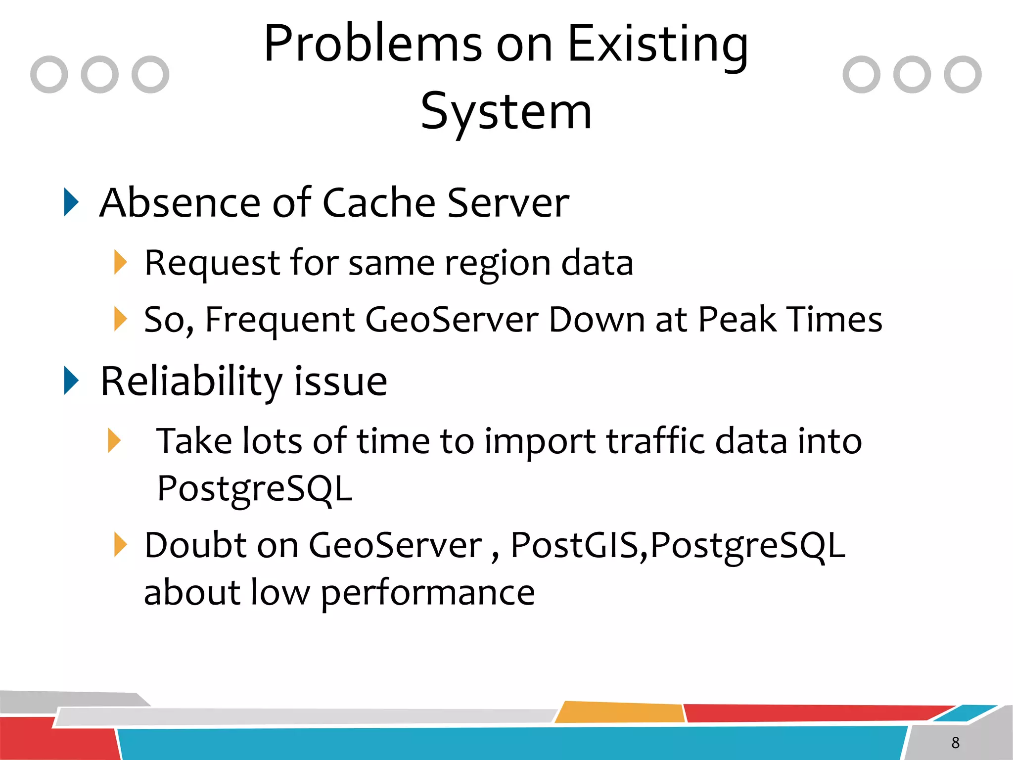 [Foss4 g2013]the architecture of mobile traffic map service final | PPT