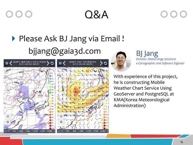 [Foss4 g2013]the architecture of mobile traffic map service final | PPT