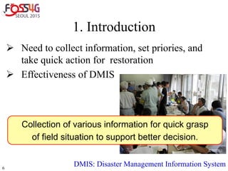 Use case of Disaster Management System by using Geopaparazzi and ...