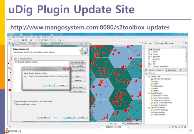 [FOSS4G Seoul 2015] New Geoprocessing Toolbox in uDig Desktop GIS | PPT