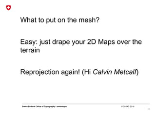 Foss4g 2016 How to make a 3D web geoportal | PPT