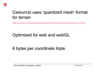 Foss4g 2016 How to make a 3D web geoportal | PPT
