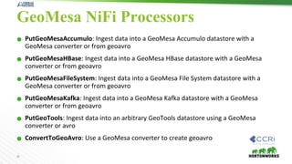Drag and Drop Open Source GeoTools ETL with Apache NiFi | PDF